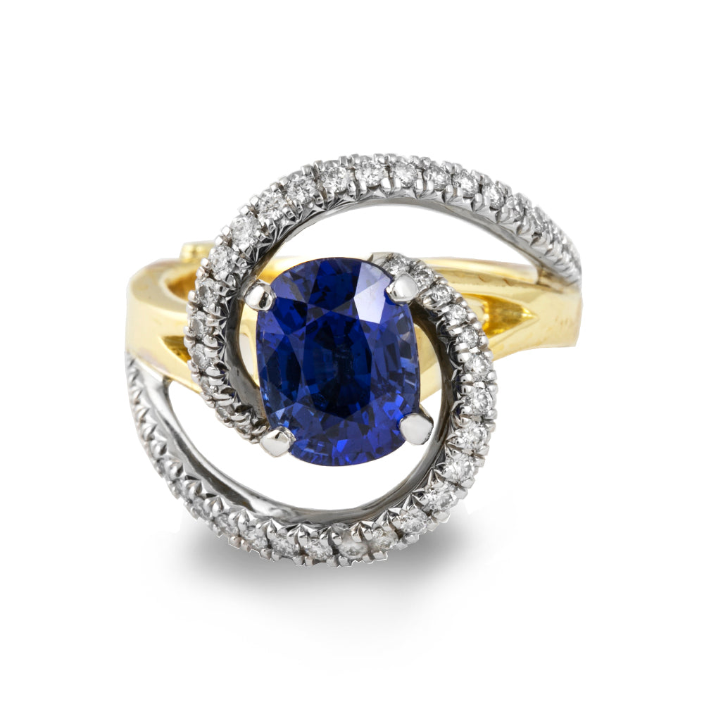 Sapphire Constellation Ring | Mark Schneider Fine Jewelry