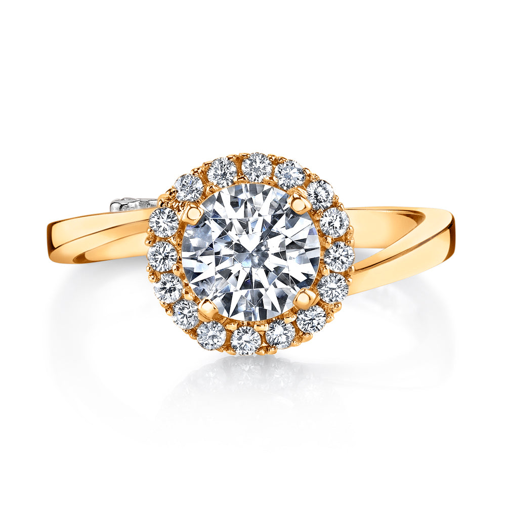 Angelic Engagement Ring | Mark Schneider Fine Jewelry