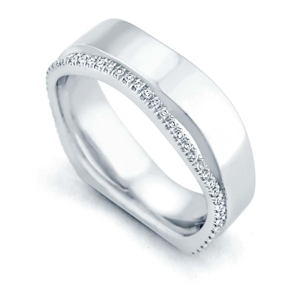 Austere Men's Wedding Band | Mark Schneider Fine Jewelry