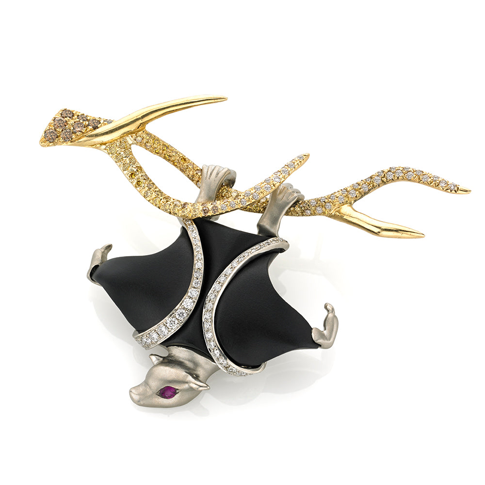 Bat Lapel Pin | Mark Schneider Fine Jewelry