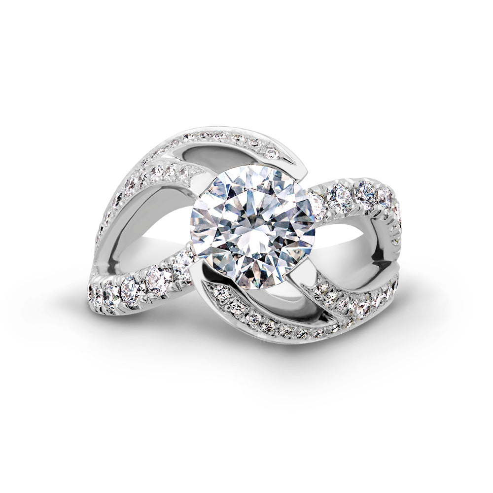 Breathtaking Engagement Ring | Mark Schneider Fine Jewelry
