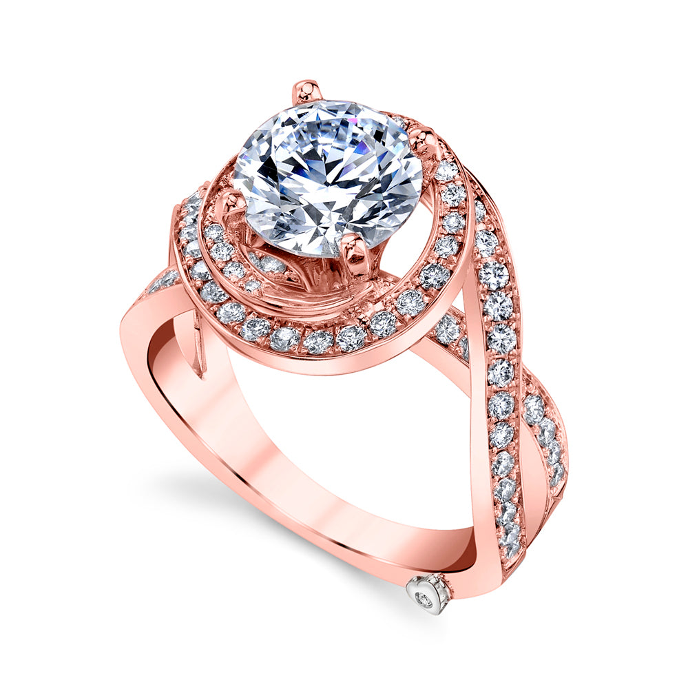 Pulse Engagement Ring | Mark Schneider Fine Jewelry